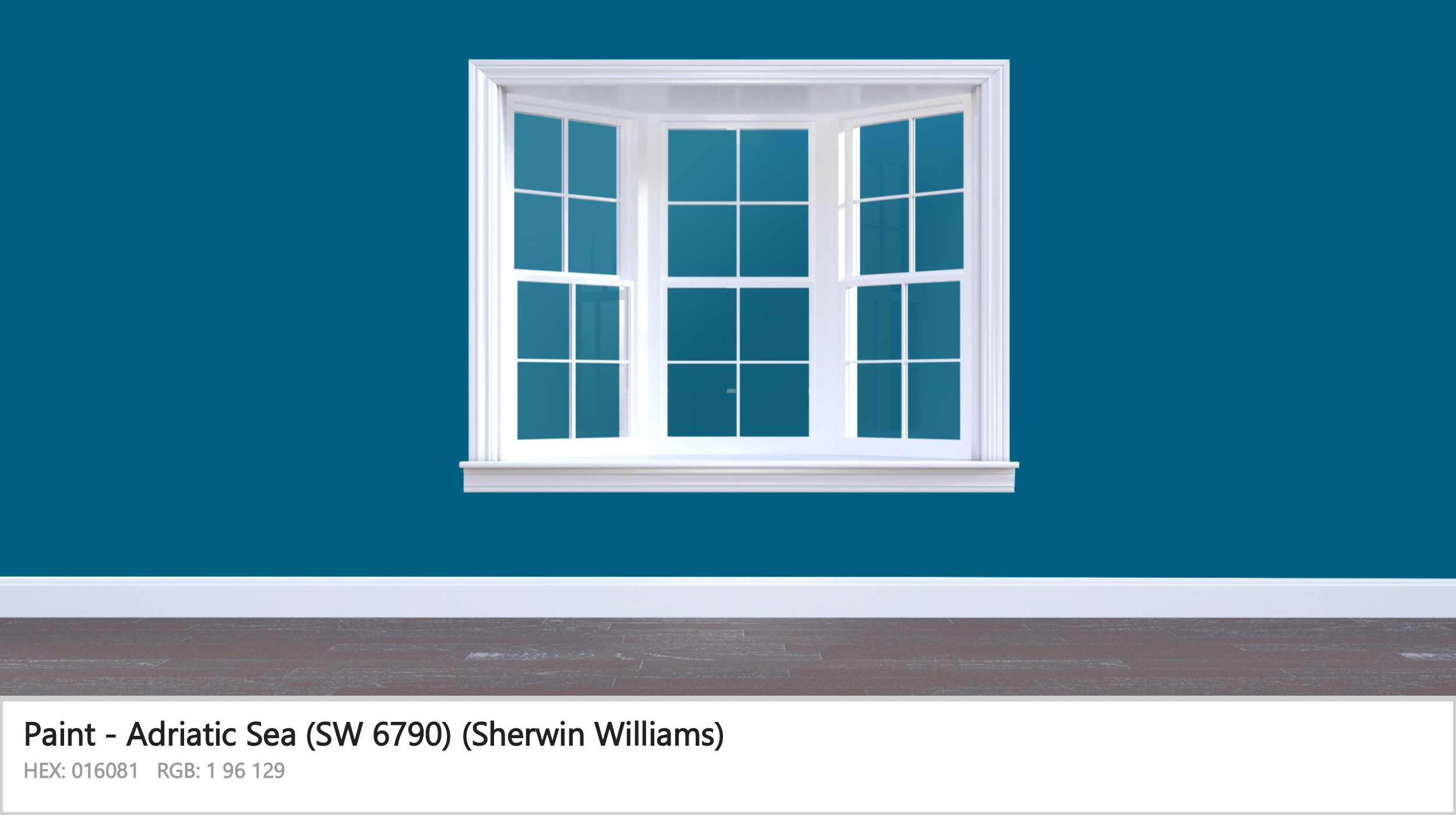 Sherwin Williams Adriatic Sea (SW 6790) Paint color codes, similar ...