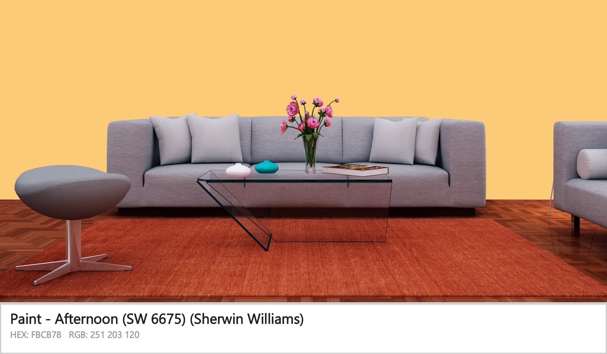 Sherwin Williams Afternoon (SW 6675) Paint color codes, similar paints ...