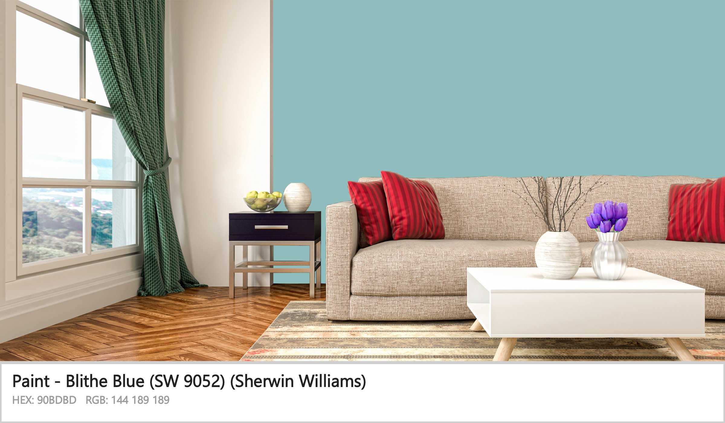 Sherwin Williams Blithe Blue (SW 9052) Paint color codes, similar ...