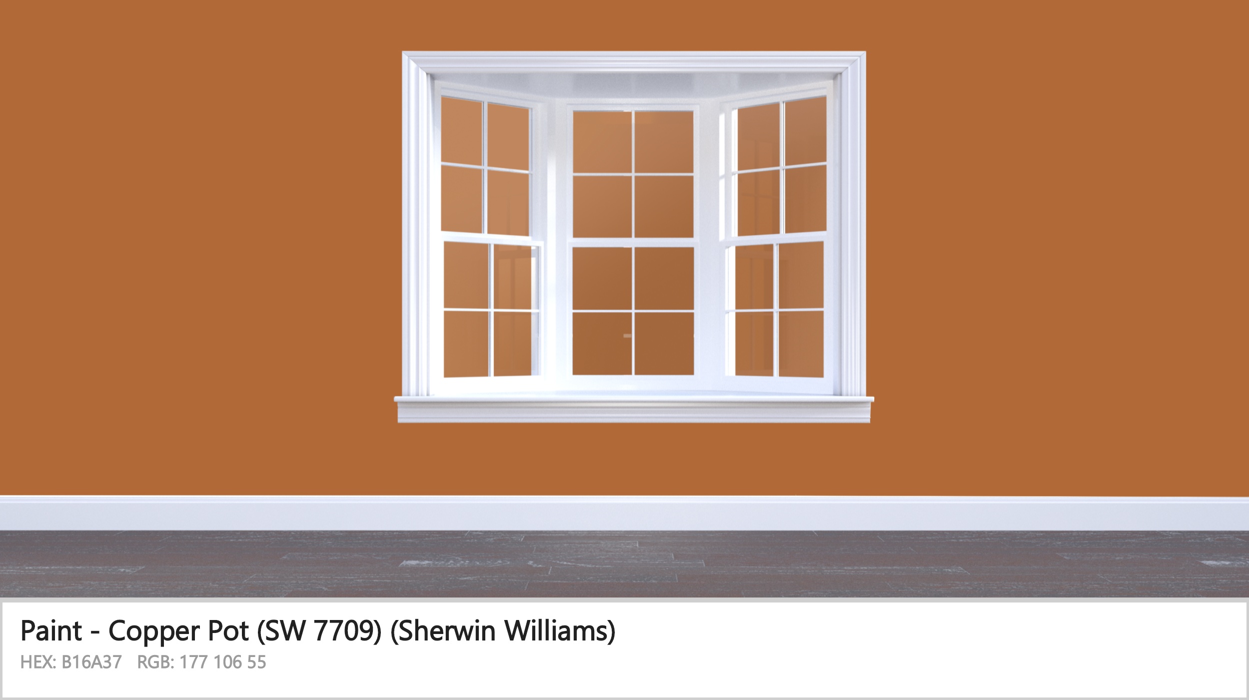 Sherwin Williams Copper Pot (SW 7709) Paint color codes, similar paints ...