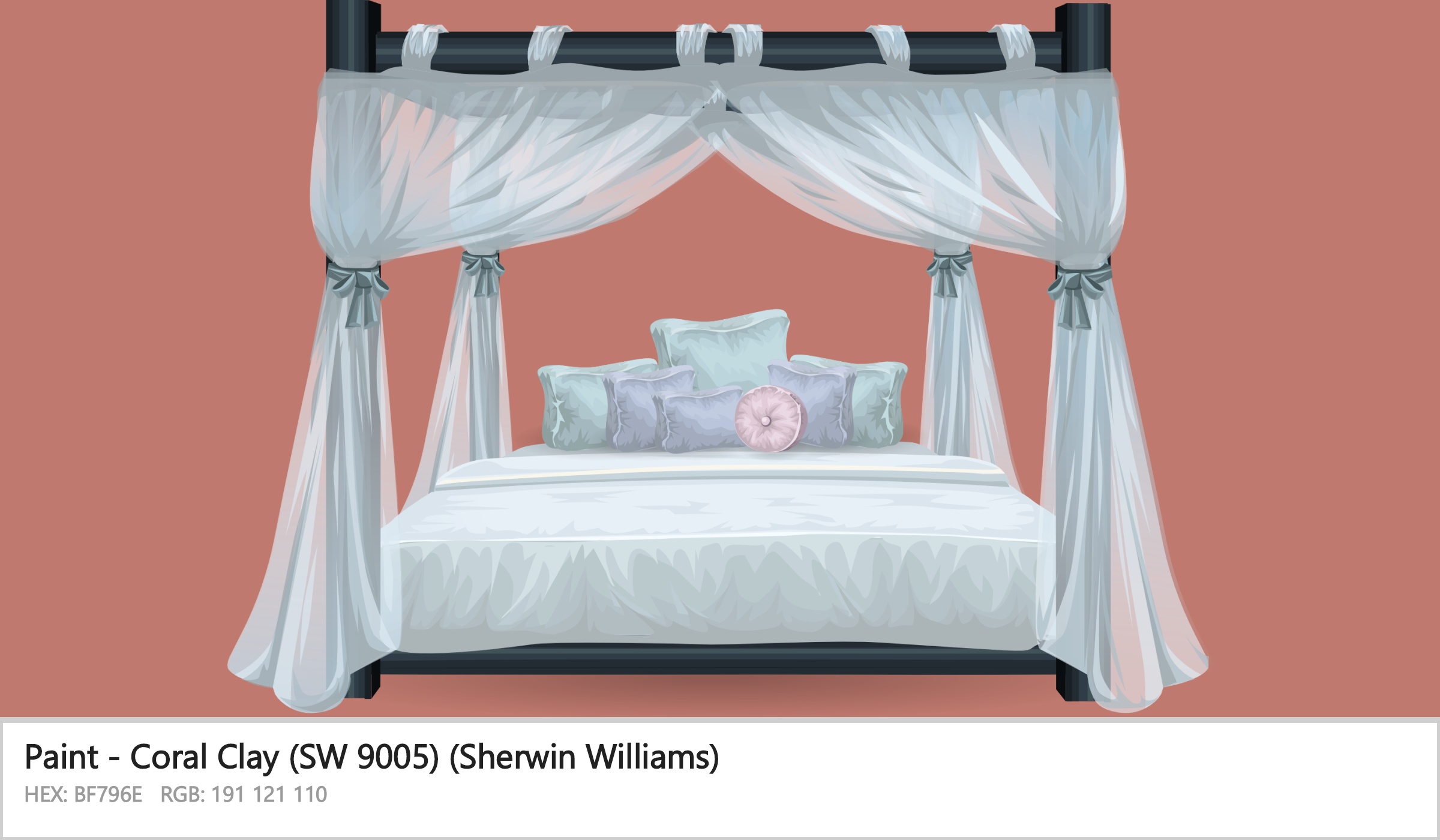 Sherwin Williams Coral Clay (SW 9005) Paint color codes, similar paints ...