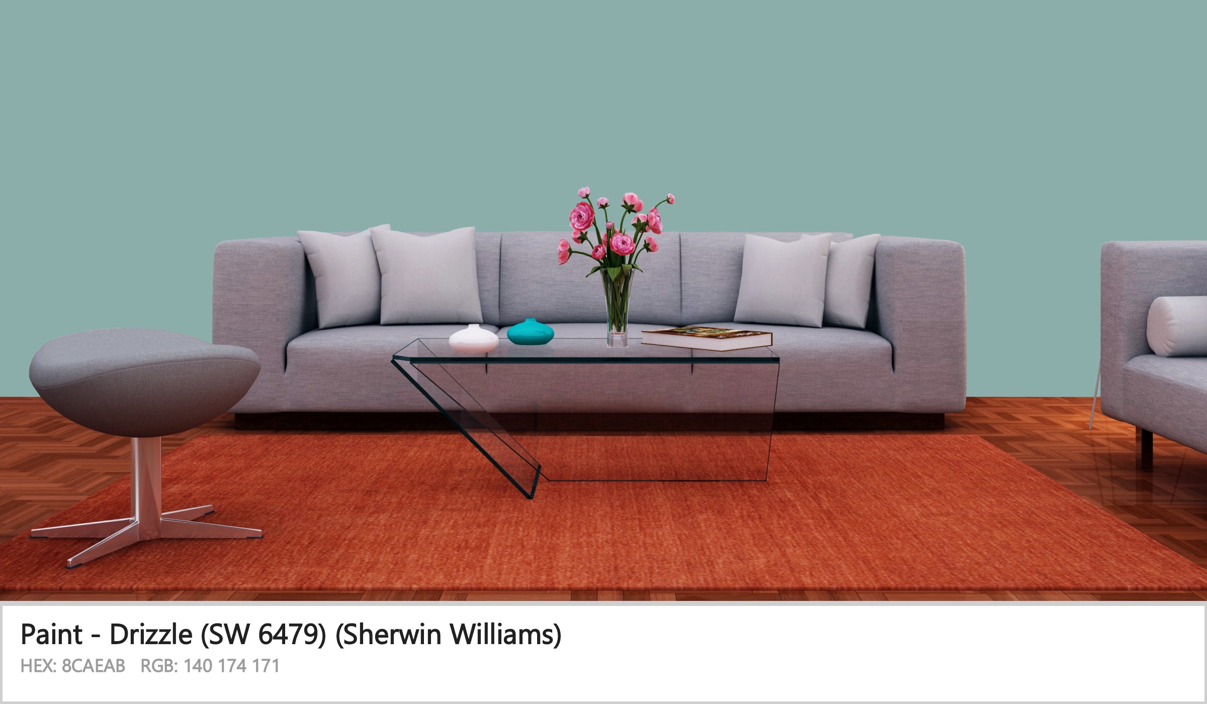 Sherwin Williams Drizzle (SW 6479) Paint color codes, similar paints ...