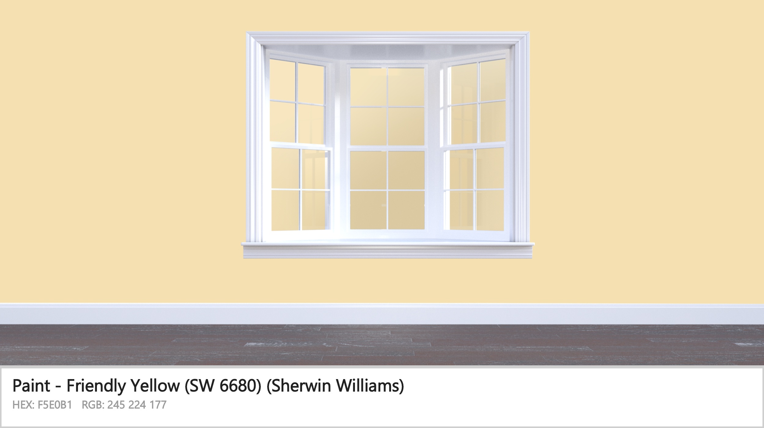 Sherwin Williams Friendly Yellow (SW 6680) Paint color codes, similar ...