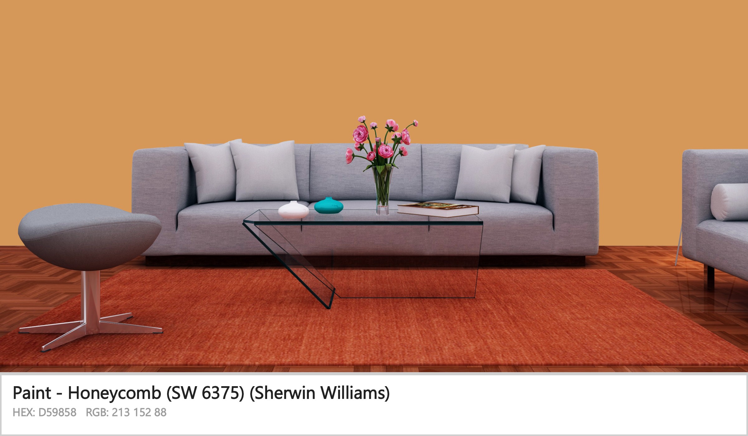 Sherwin Williams Honeycomb (SW 6375) Paint color codes, similar paints ...