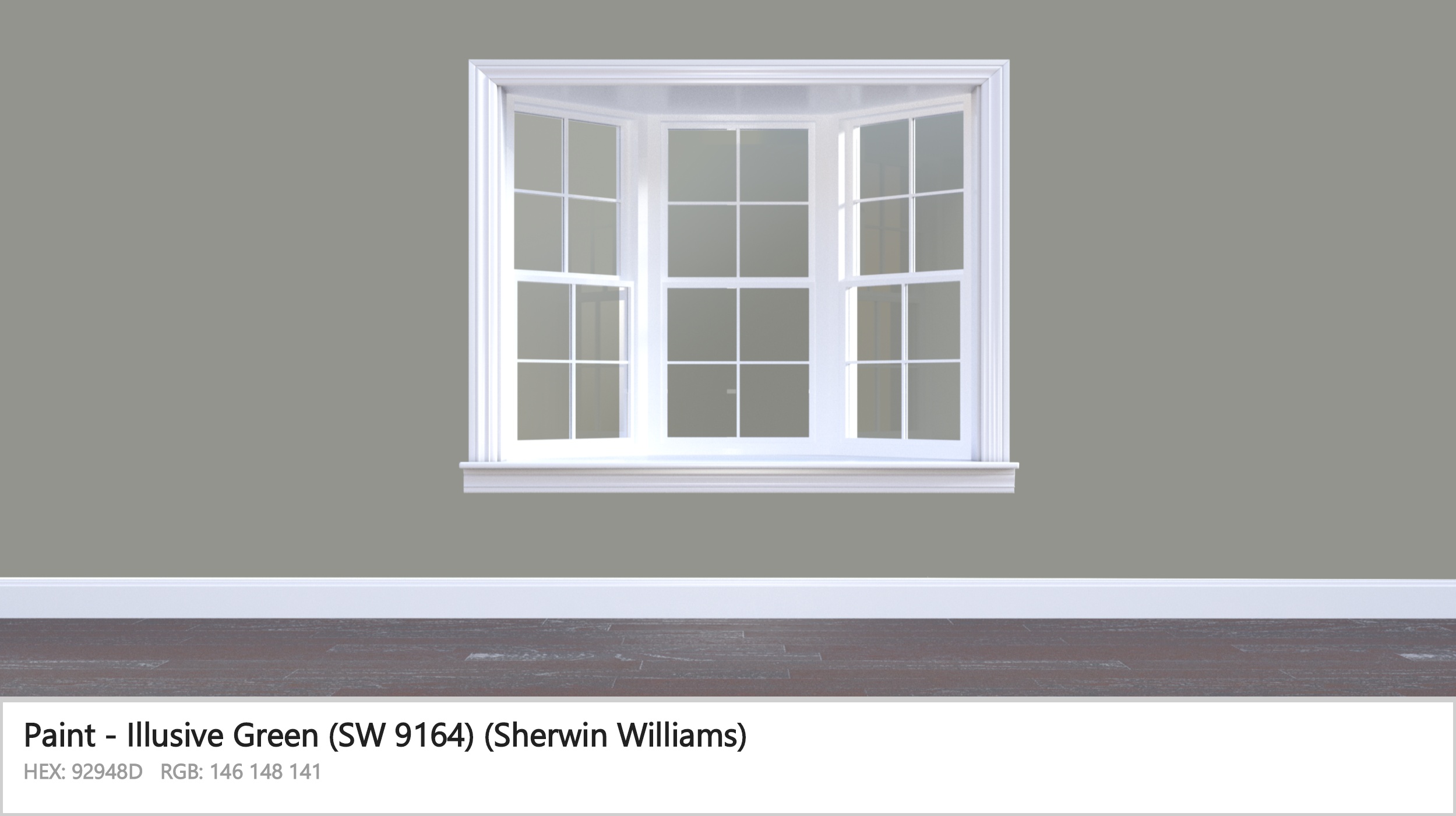 Sherwin Williams Illusive Green (SW 9164) Paint color codes, similar ...
