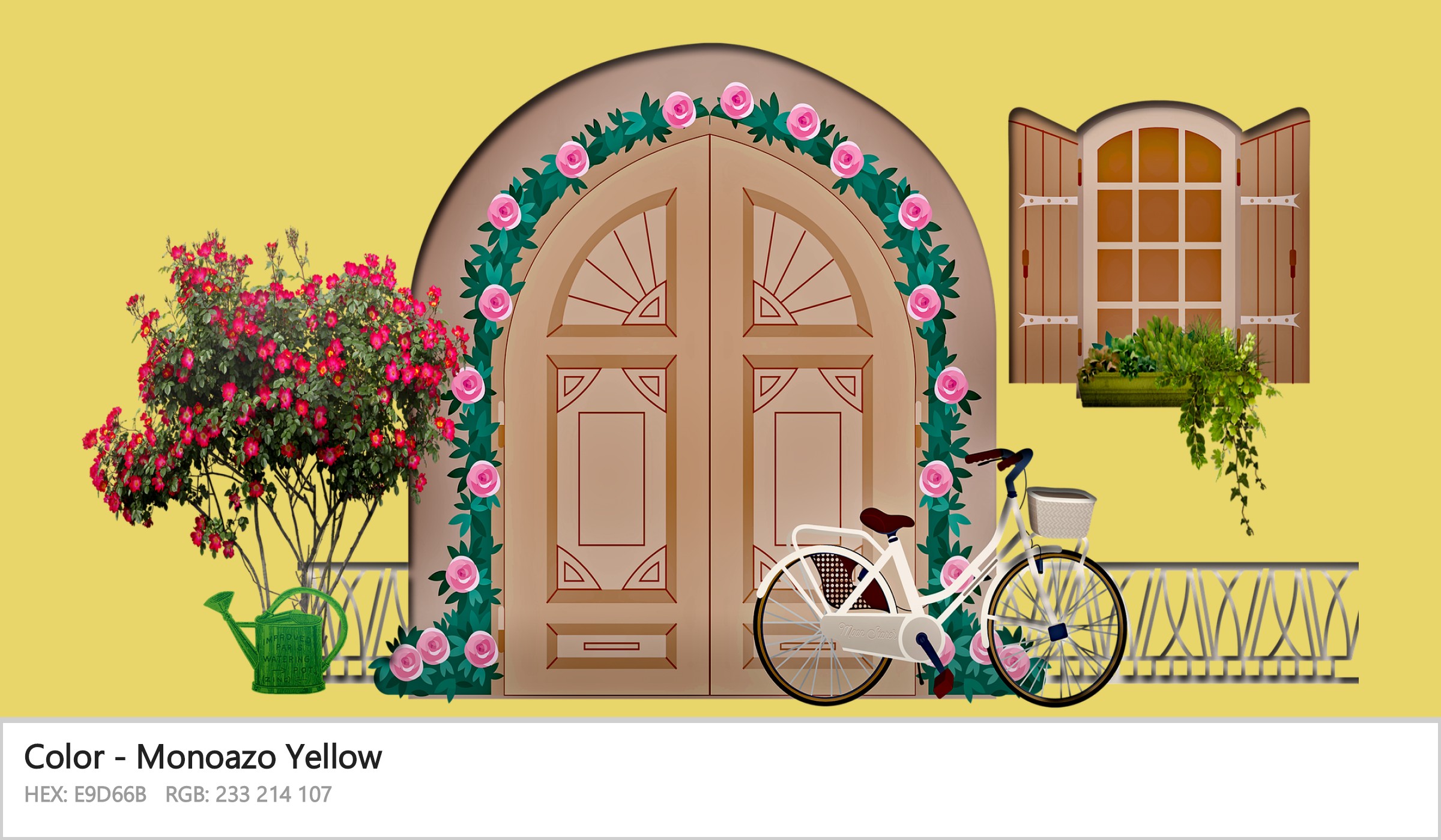 About Monoazo Yellow - Color meaning, codes, similar colors and paints ...