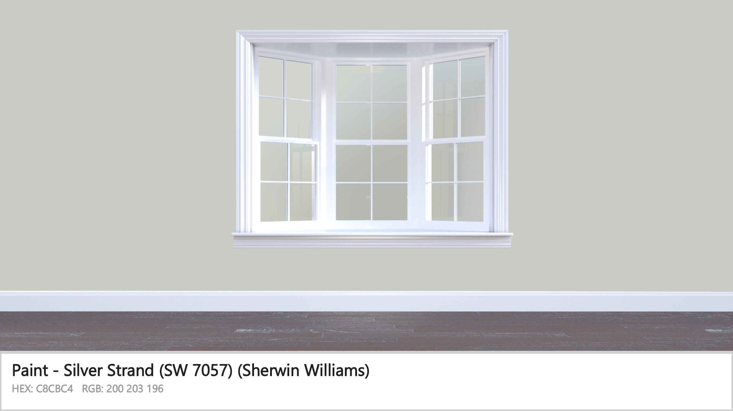 Sherwin Williams Silver Strand (SW 7057) Paint color codes, similar ...