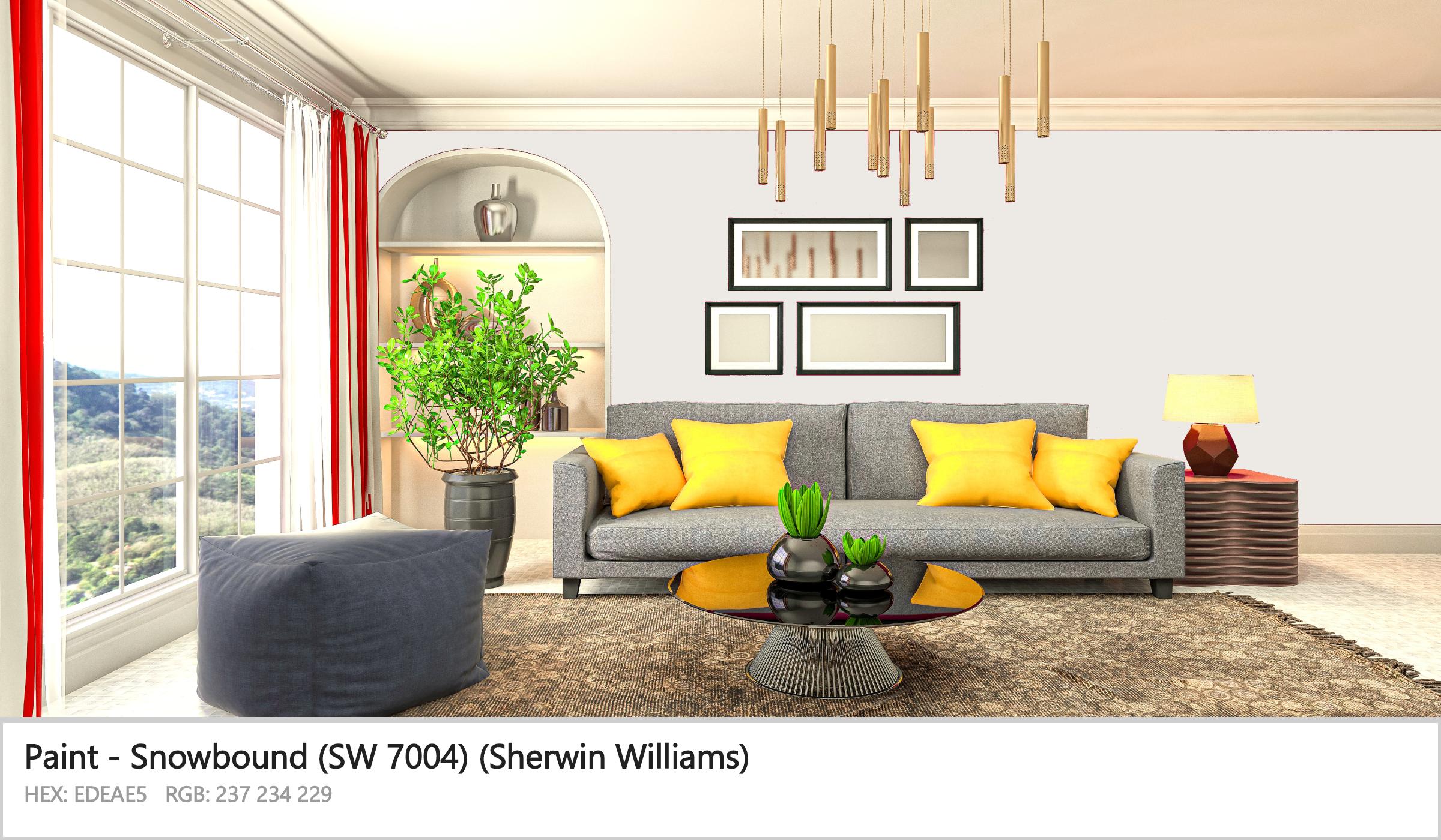 Sherwin Williams Snowbound (SW 7004) Paint color codes, similar paints ...
