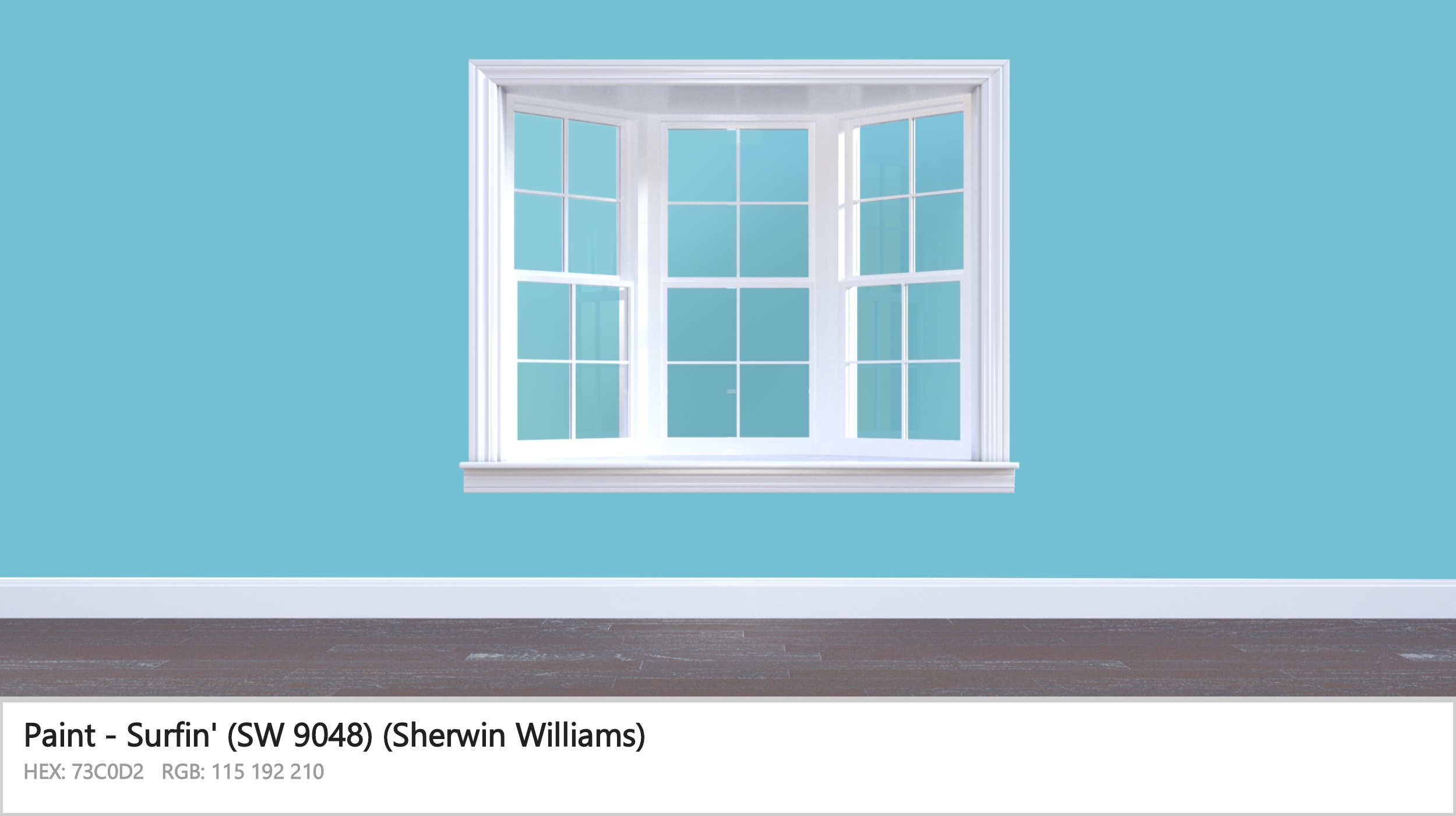 Sherwin Williams Surfin' (SW 9048) Paint color codes, similar paints ...
