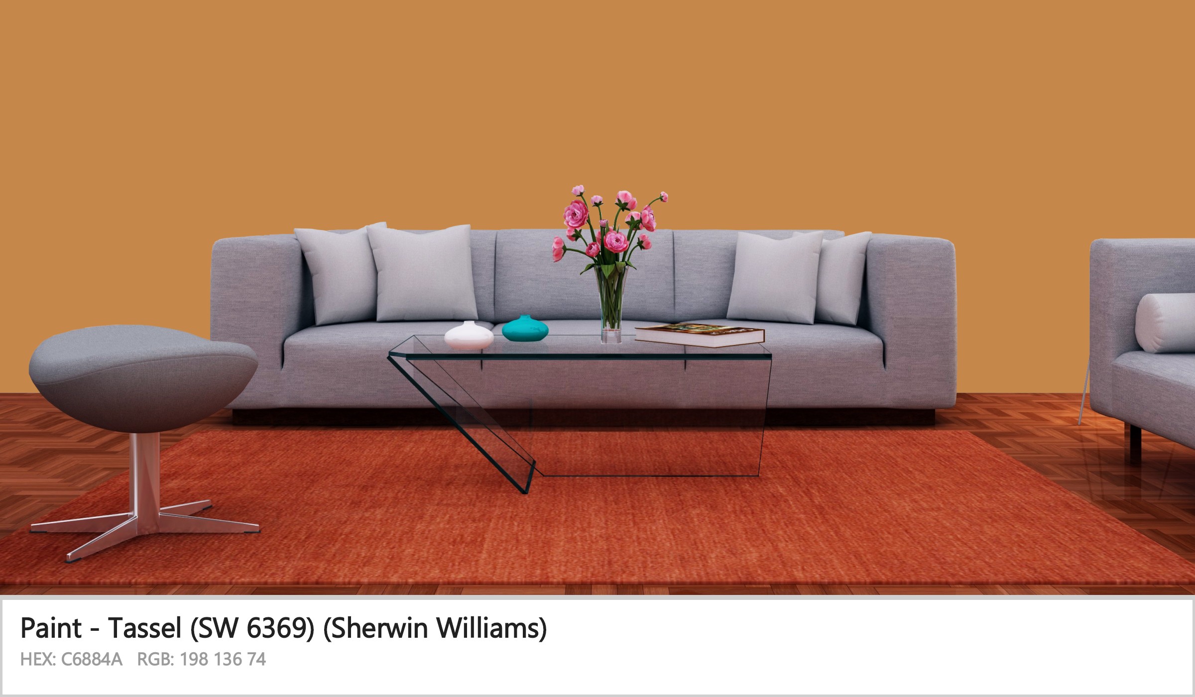 Sherwin Williams Tassel (SW 6369) Paint color codes, similar paints and ...