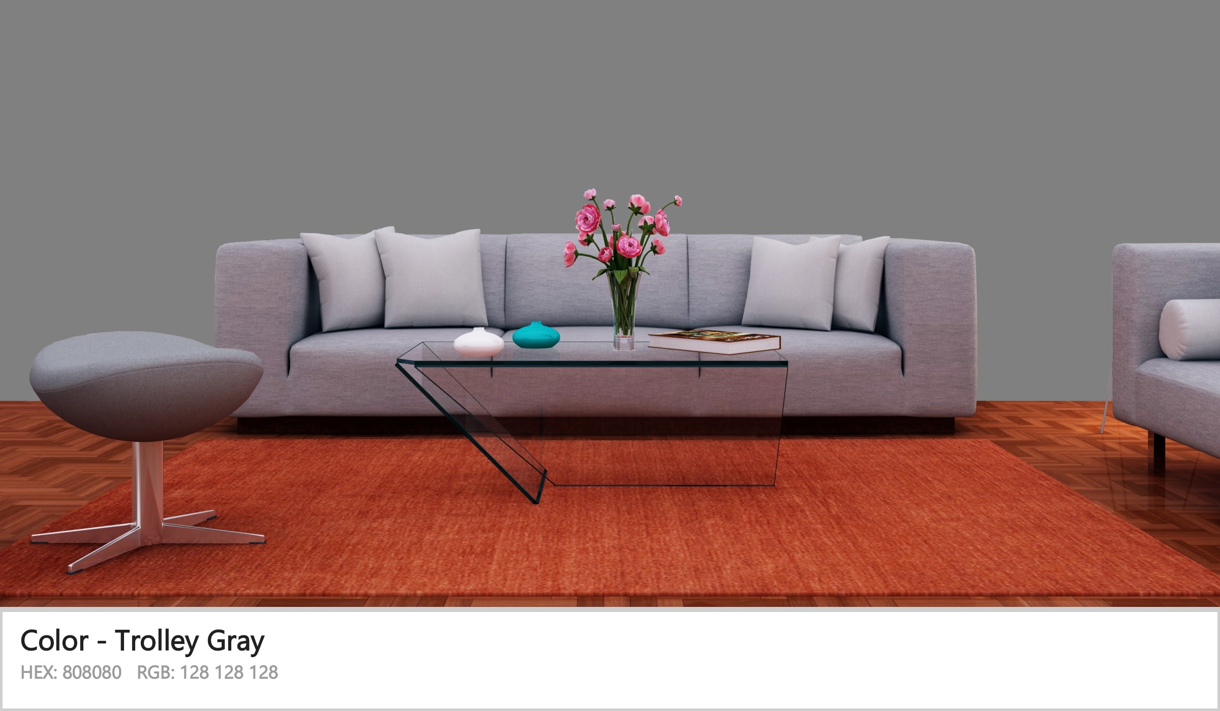 About Trolley Gray Color - Color codes, similar colors and paints ...