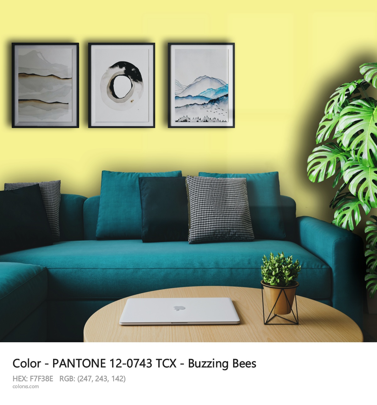 About PANTONE 12-0743 TCX - Buzzing Bees Color - Color codes, similar ...