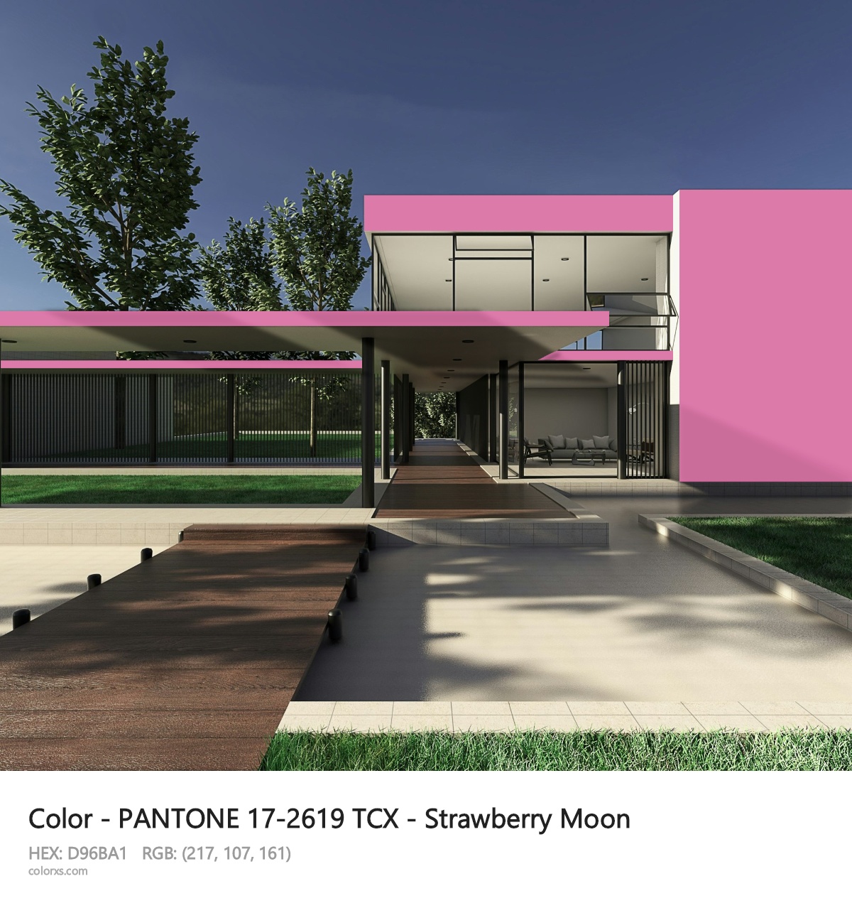 About PANTONE 17-2619 TCX - Strawberry Moon Color - Color codes ...